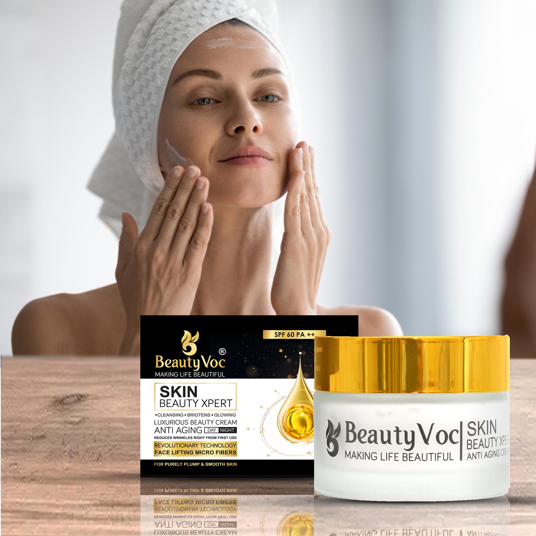 Anti Aging Day And Night Cream Beauty Voc